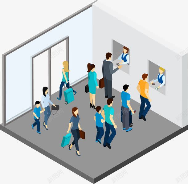 手绘排队png图片免费下载-素材rwakarkc-88ICON