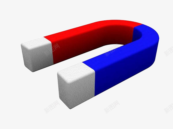 U型磁铁马蹄型吸铁石磁场教育用png图片免费下载-素材fybfgvfn-88ICON