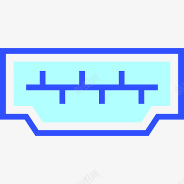 HDMI接口图标_HDMI接口icon_HDMI接口矢量图标_88ICON