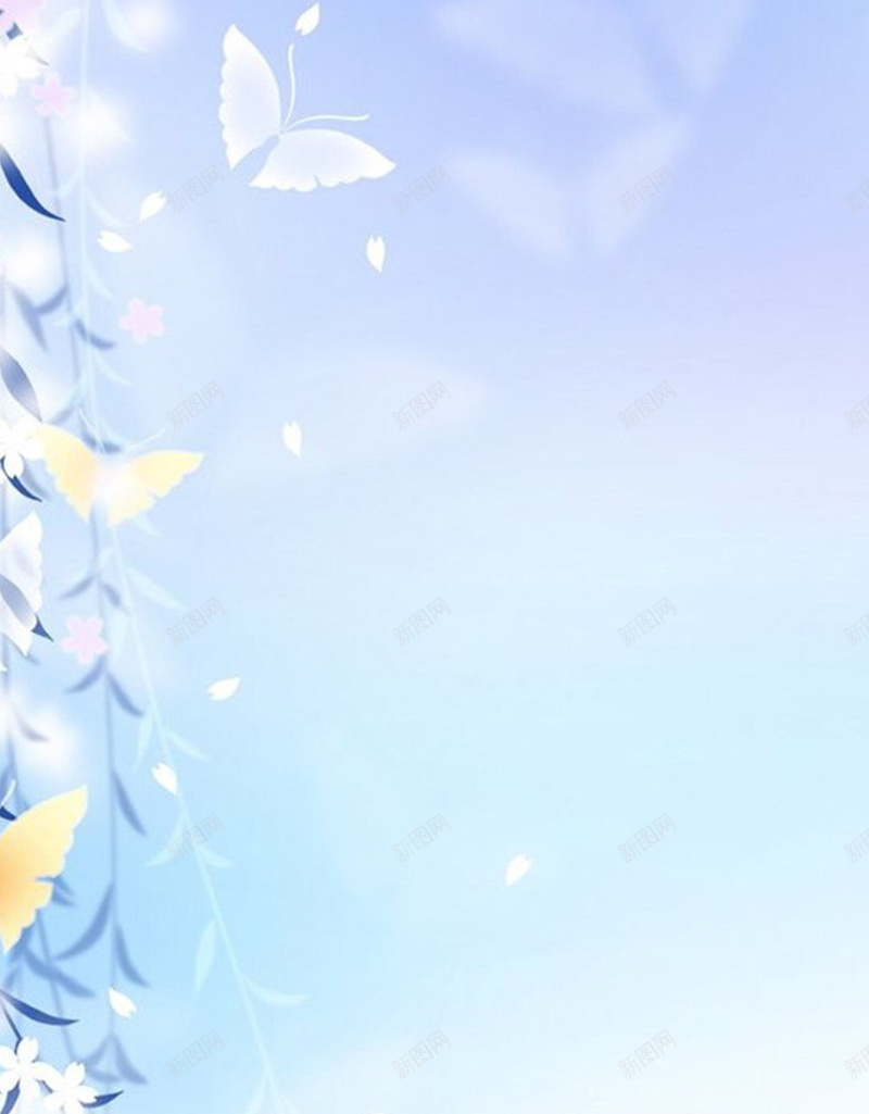 春季小清新文艺植物H5背景图背景图片免费下载-素材wzkueheea-88ICON