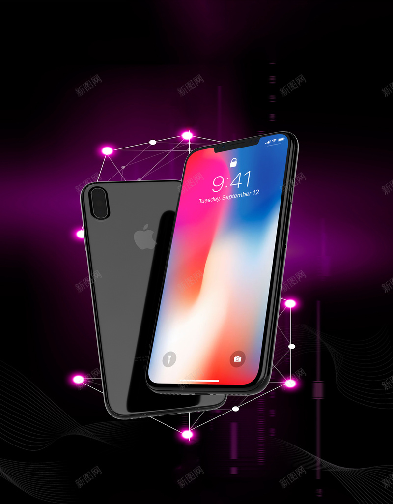 苹果X苹果8plus背景图片免费下载-素材dhilojjef-88ICON