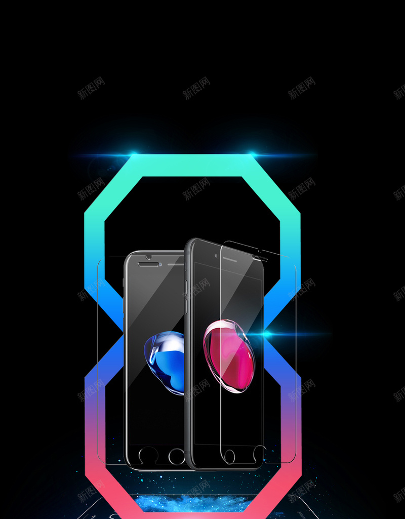 苹果X苹果8plus背景图片免费下载-素材tudijeeet-88ICON