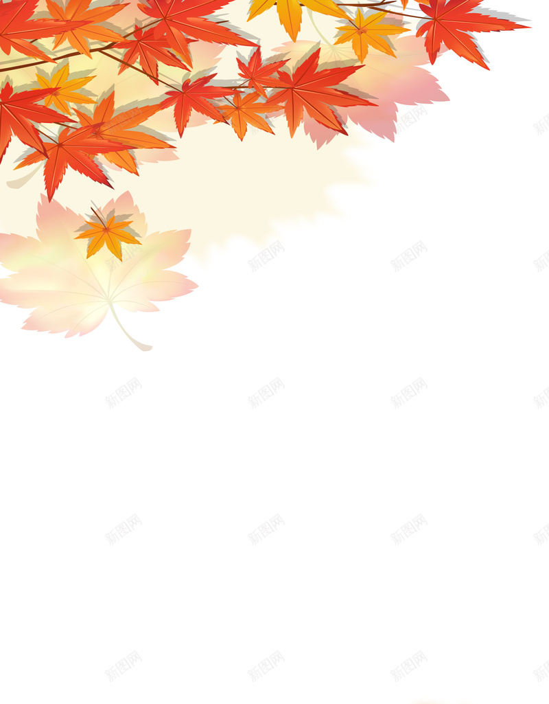 精美梦幻枫叶展架设计模板素材海报画面背景图片免费下载-素材xjfyvpbxv-88ICON