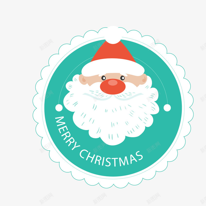 圣诞节圣诞老人矢量图png图片免费下载-素材pbvqgym-88ICON