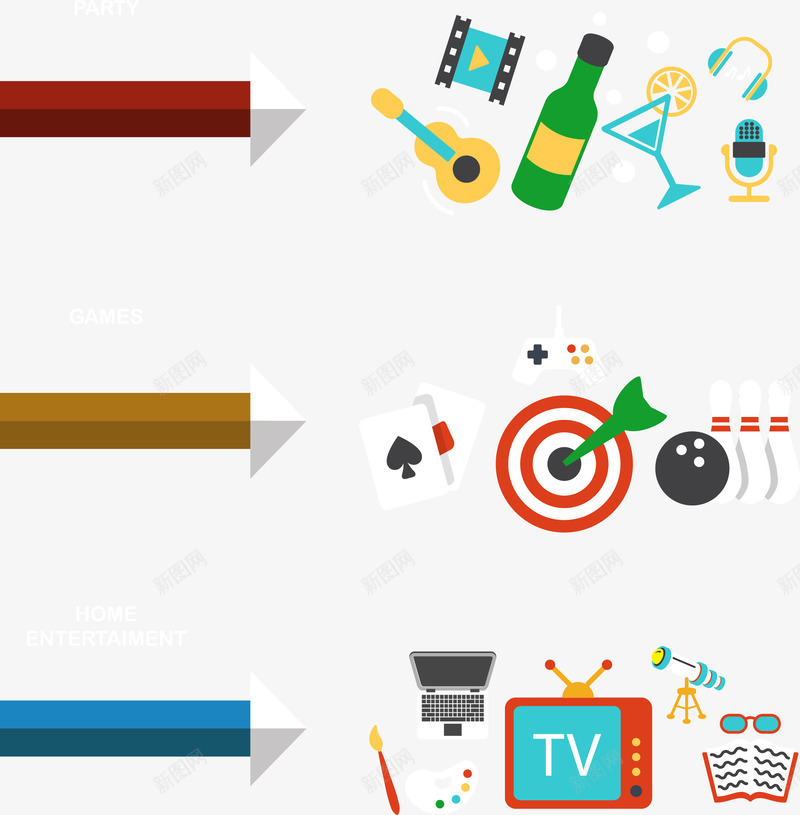 手绘扁平图案png图片免费下载-素材ngsnsrsa-88ICON