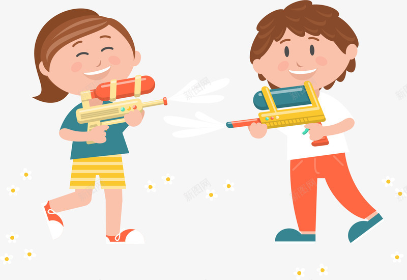 儿童节欢乐玩耍的小朋友png图片免费下载-素材xlvyfpxf-88ICON
