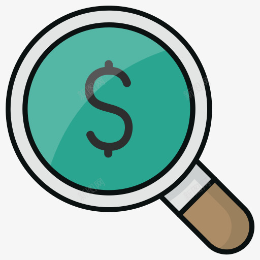 业务美元金融投资钱搜索财务png图片免费下载-素材mwduusca-88ICON